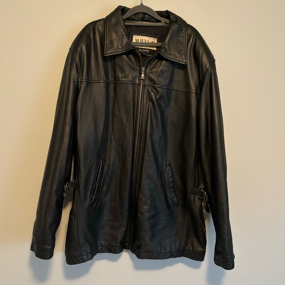 Wilsons Leather | Jackets & Coats | Wilsons M Julian Black Leather ...